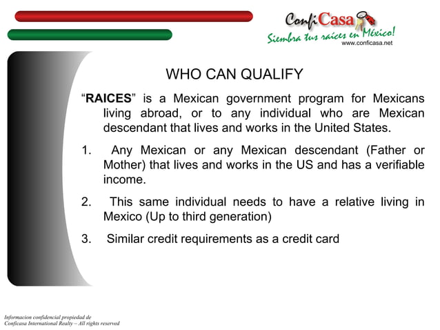 Confi Casa Presentation | PPT