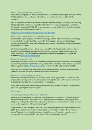 Conficker worm | PDF