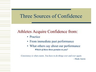 Confidence presentation | PPT