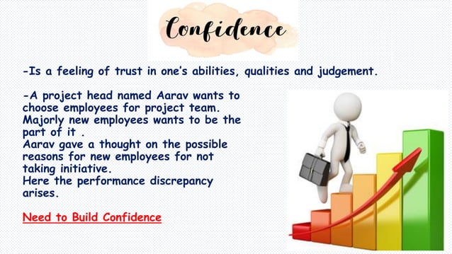Confidence building of employees at workplace | PDF