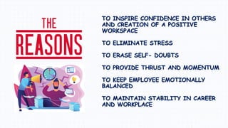 Confidence building of employees at workplace | PDF