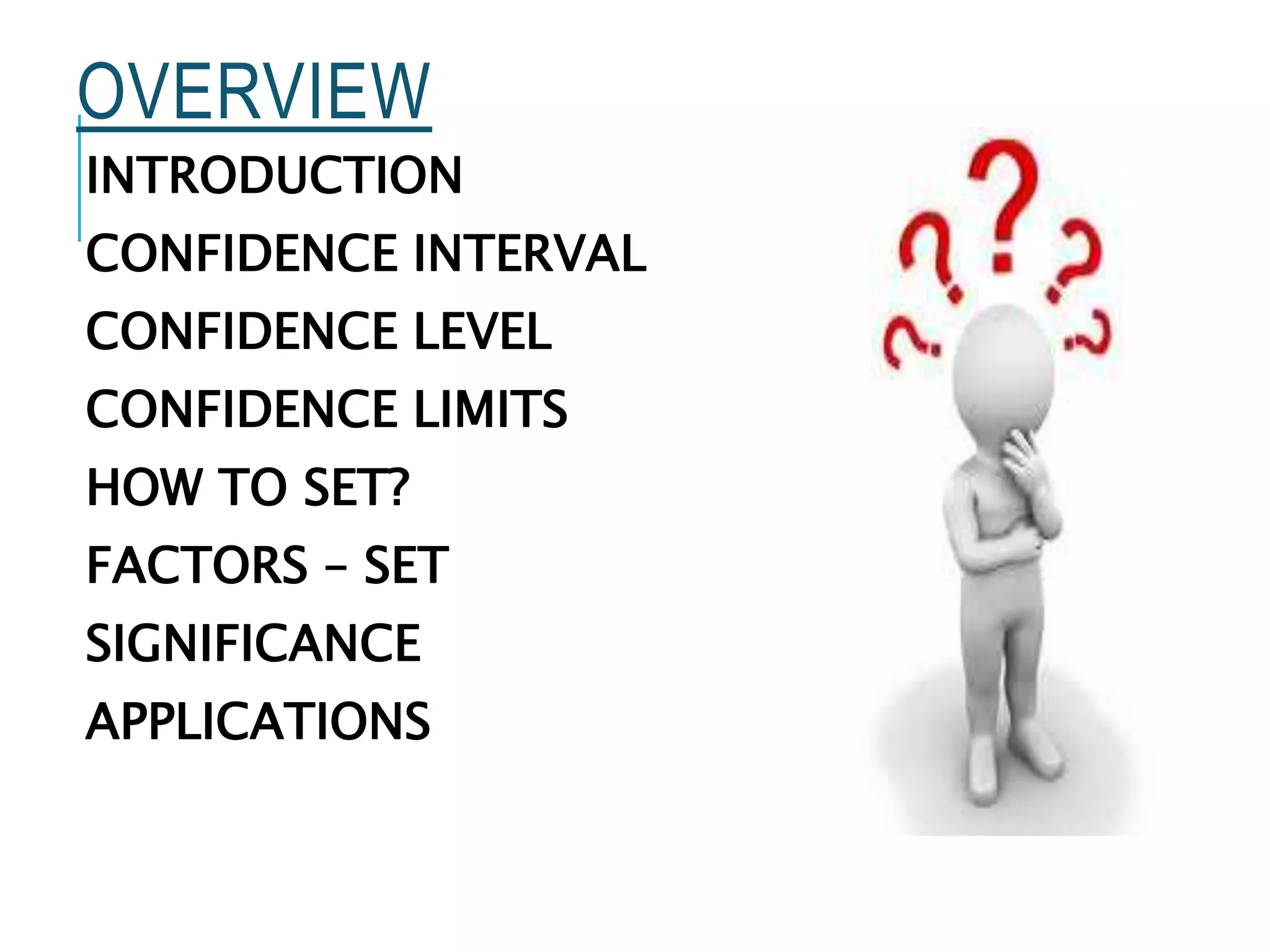 Confidence interval | PPTX