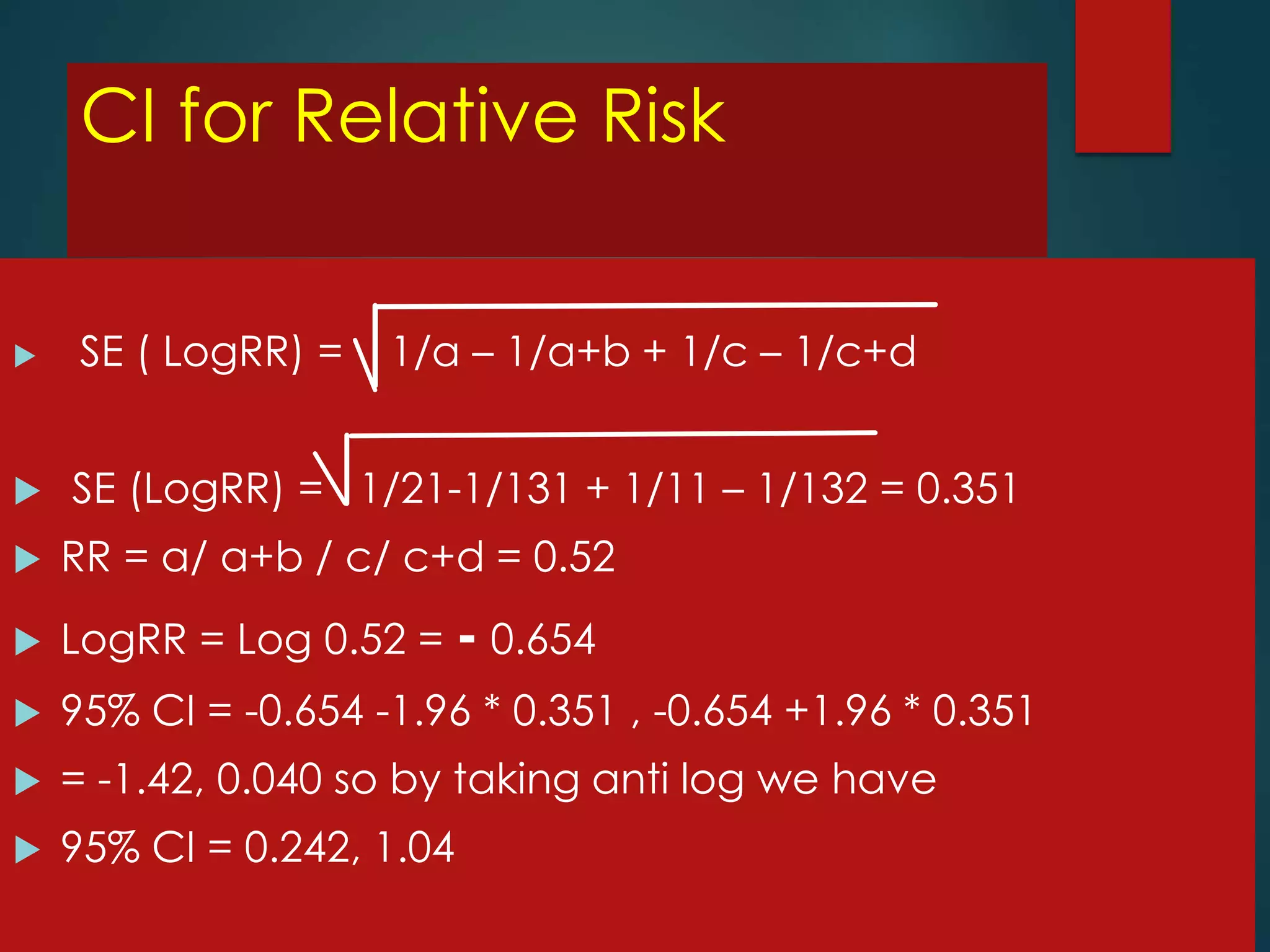 Confidence interval & probability statements | PPTX