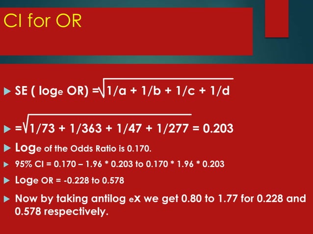 Confidence interval & probability statements | PPTX | Business ...