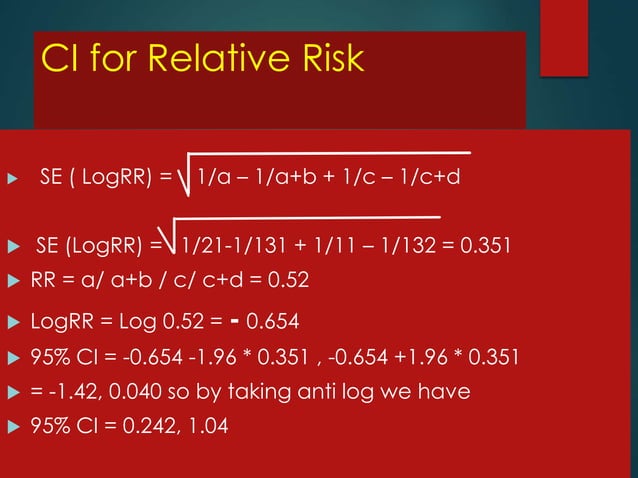 Confidence interval & probability statements | PPTX | Business ...