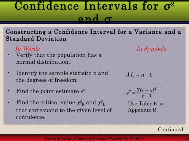 Confidence Intervals | PPT