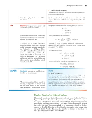 Confidence intervals for means | PDF