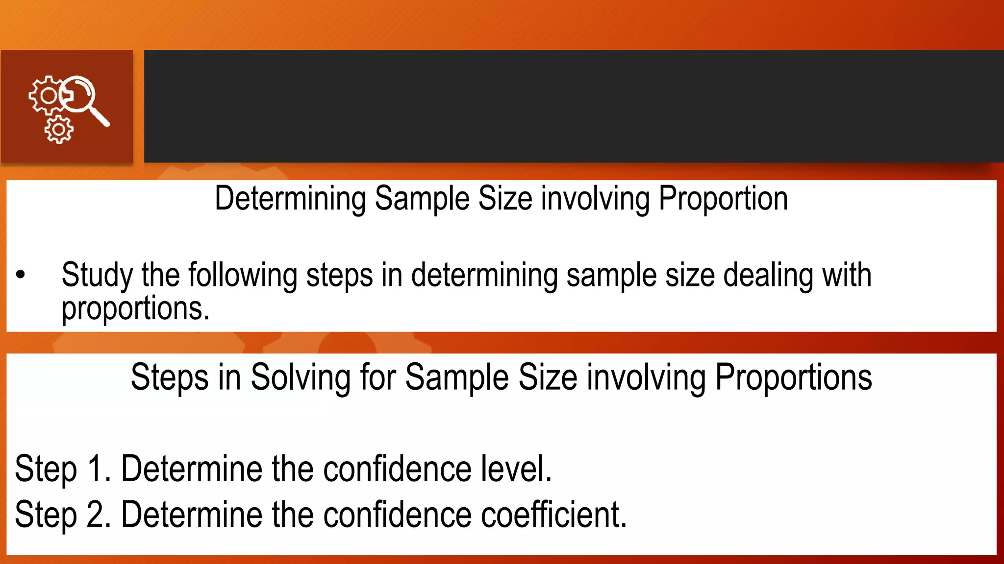 Confidence Level and Sample Size | PPTX