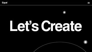 Equal Songs | Global Partnerhips Presentation | PPT