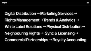 Equal Songs | Global Partnerhips Presentation | PPT