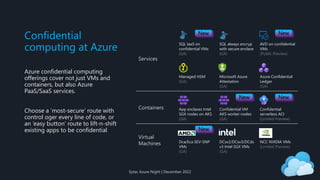 Confidential Computing in Azure - SlideShare Ed Dec 2022.pptx