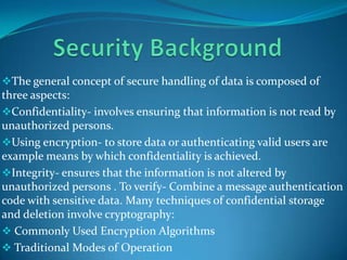 Confidential data storage and deletion | PPTX | Data Storage and ...