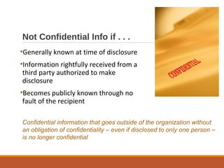 Effectively Protecting Confidential Infomation | PPT