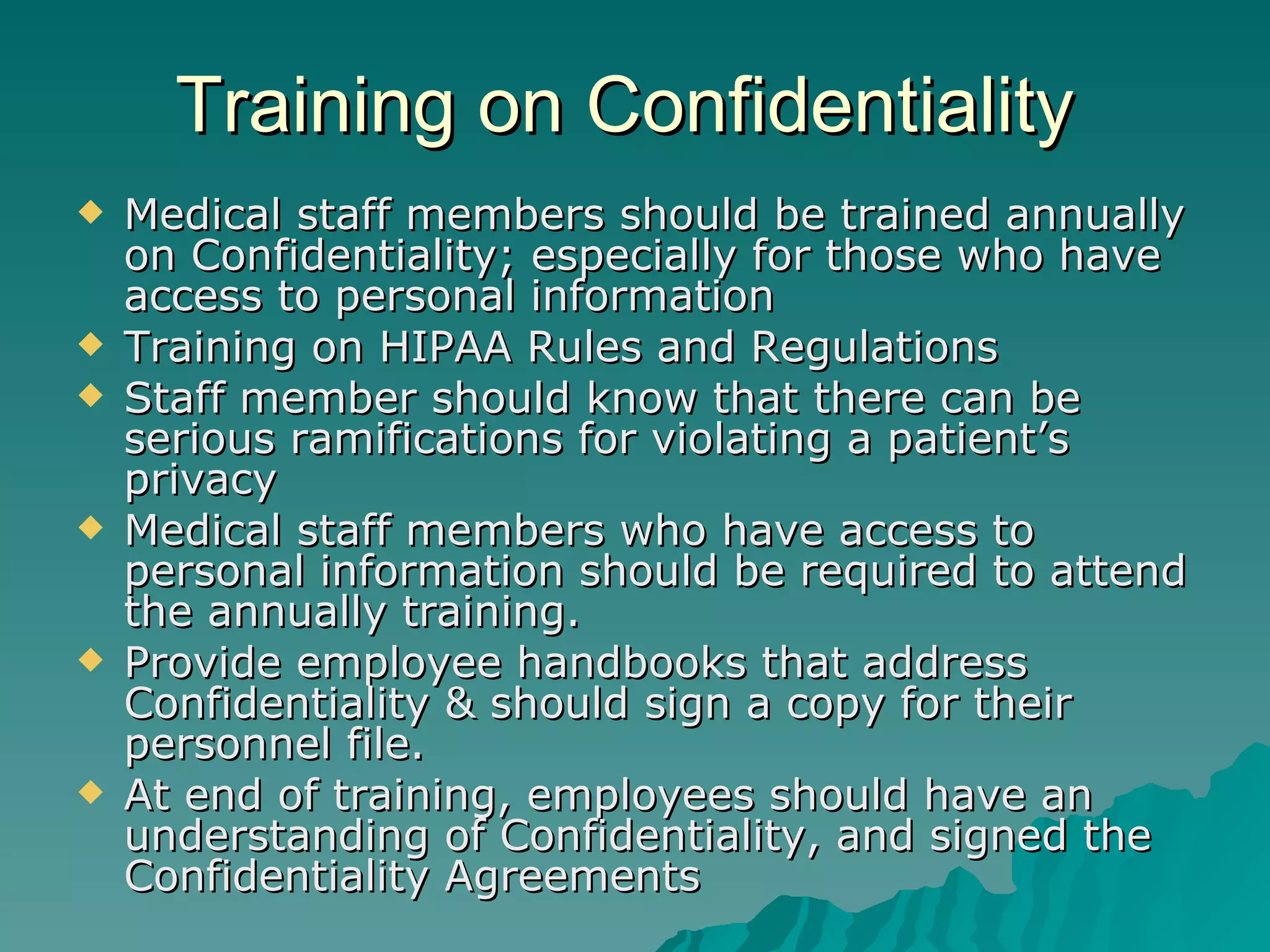 Confidentiality | PPT | Medical Health