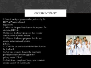 Confidentiality | PPT