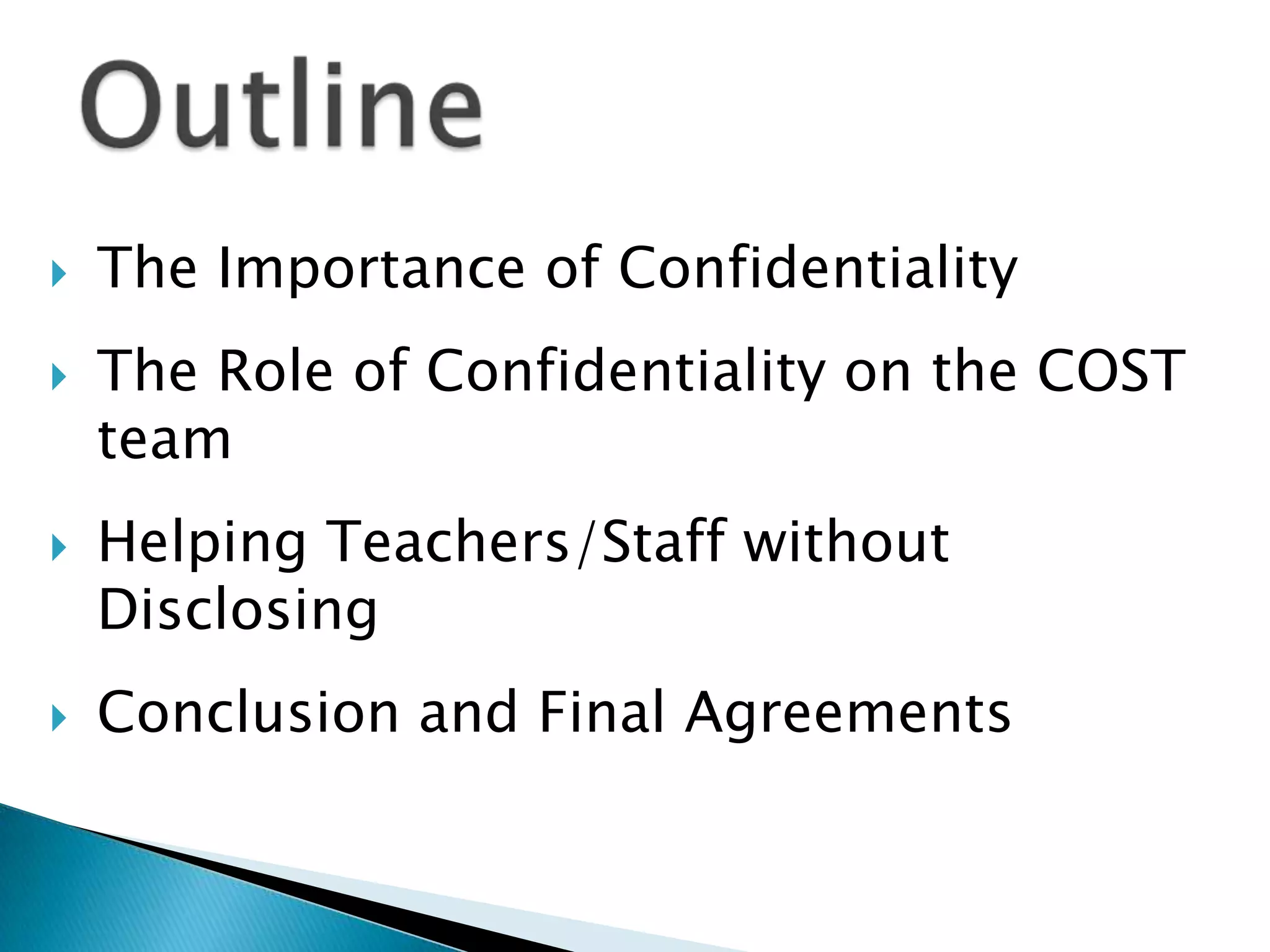 Confidentiality | PPTX