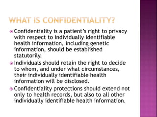 Confidentiality | PPTX