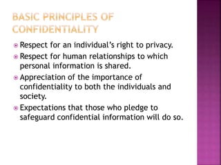 Confidentiality | PPTX