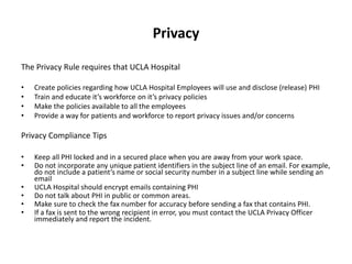 Healthcare Confidentiality | PPTX