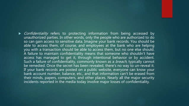 Confidentiality | PPT