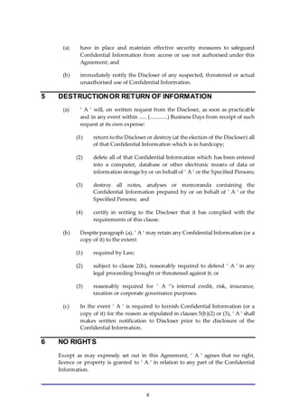 Confidentiality Agreement Sample (Purchase this doc, Text: 08118887270 ...