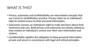 CONFIDENTIALITY AND ITS BREACHES IN HEALTHCARE | PPTX