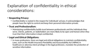 CONFIDENTIALITY AND ITS BREACHES IN HEALTHCARE | PPT