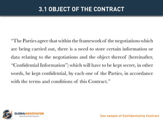 CONFIDENTIALITY CONTRACT TEMPLATE | PDF