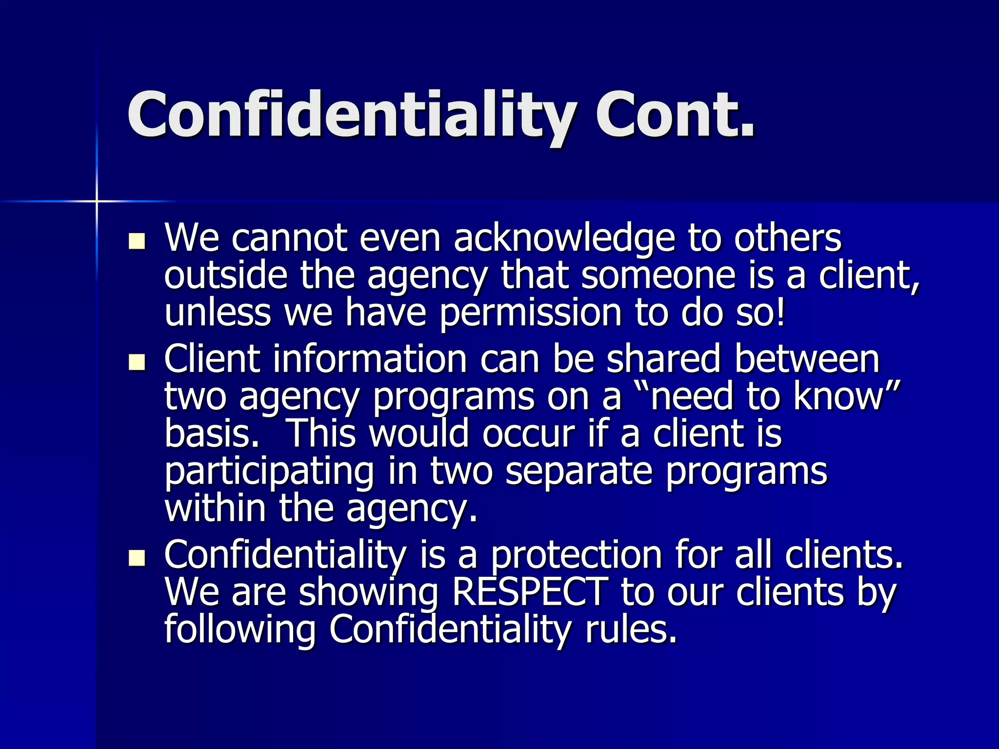 Confidentiality New Employee Training (First-Week) | PPSX