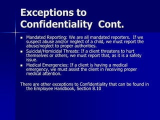 Confidentiality New Employee Training (First-Week) | PPSX