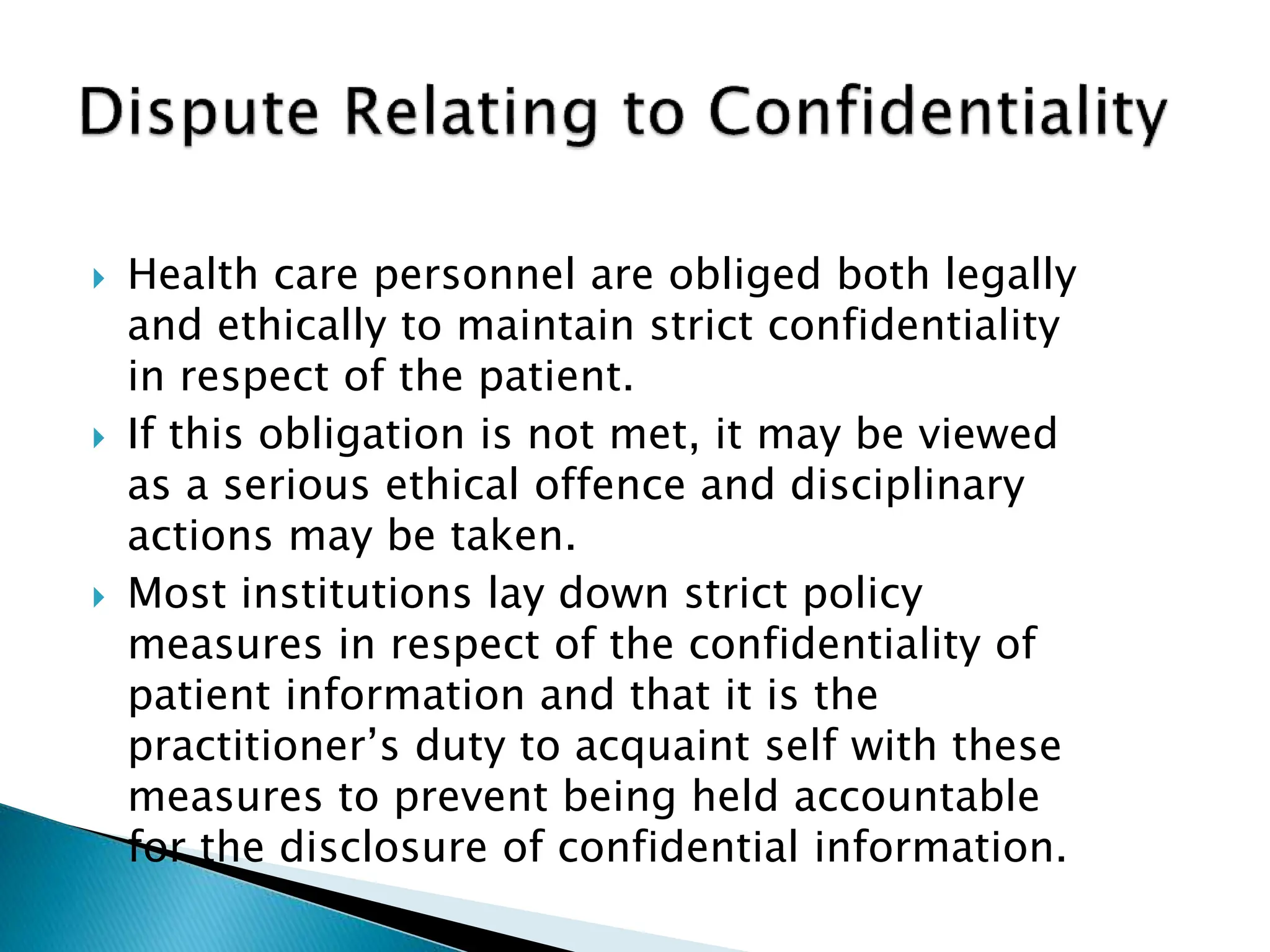 Confidentiality in Medical Practice.ppt