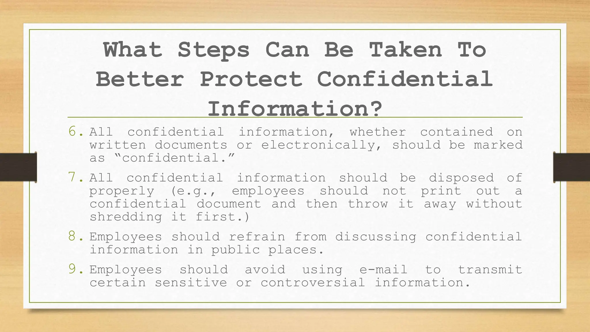 The Confidentiality in the Workplace.pptx