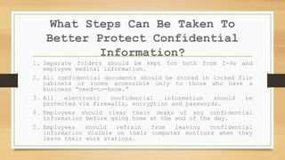 The Confidentiality in the Workplace.pptx | Internet Safety | Parenting