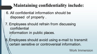 Confidentiality in the Workplace WORK IMMERSION.pptx