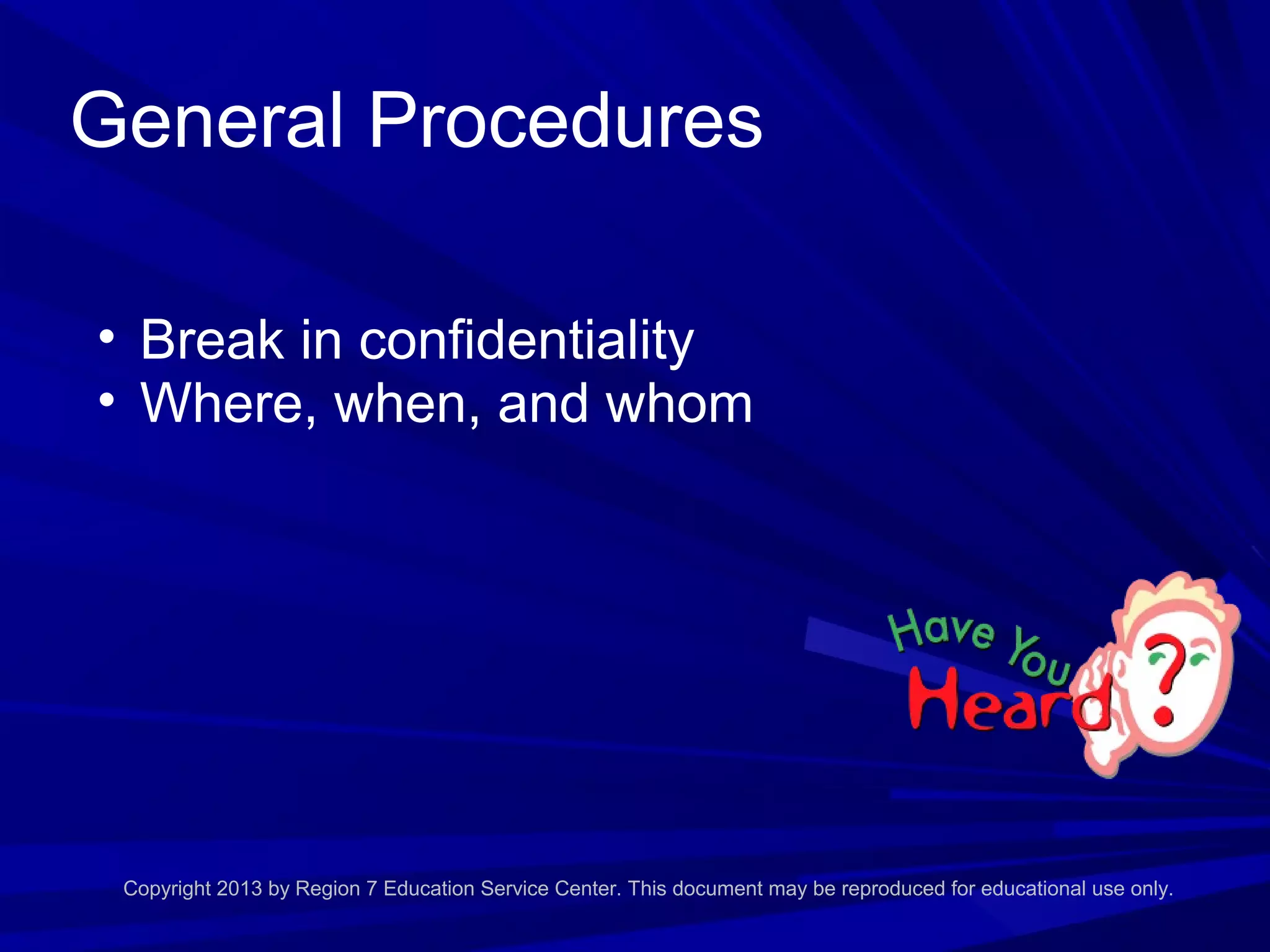 Confidentiality ppt[1] (1) | PPT | Internet Safety | Parenting