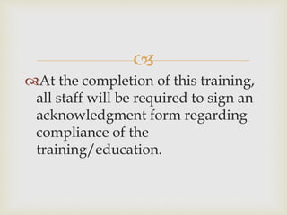 Confidentiality training | PPT