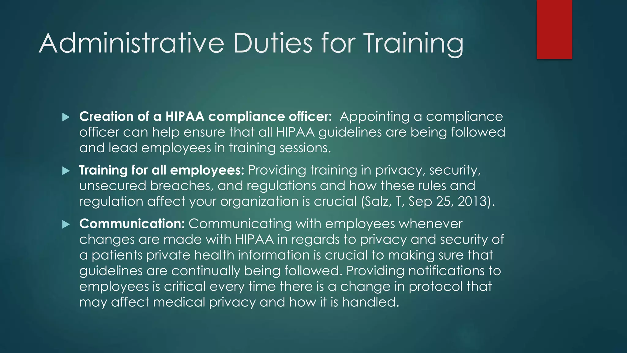 Confidentiality training for employees on medical records | PPTX
