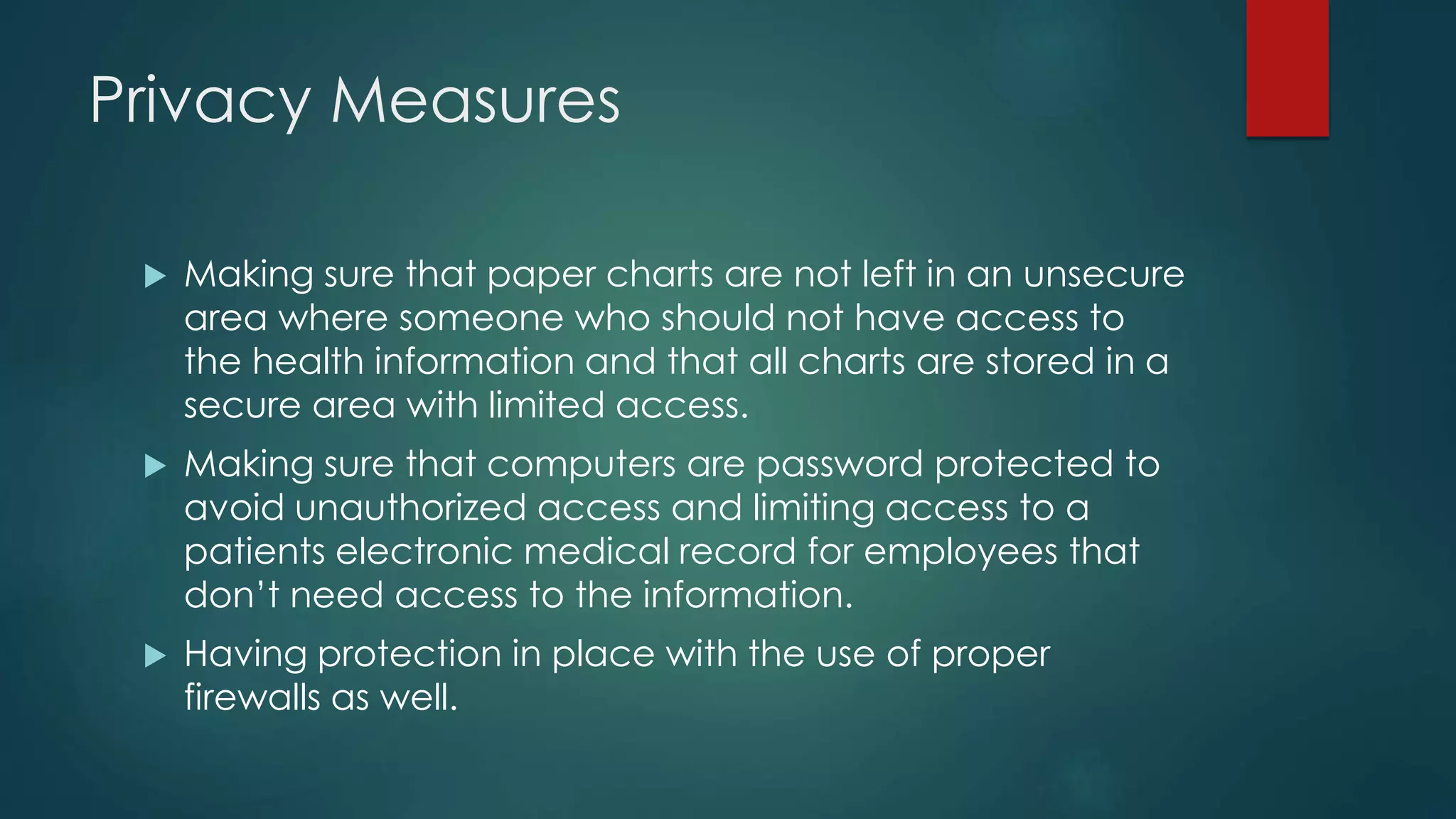 Confidentiality training for employees on medical records | PPTX