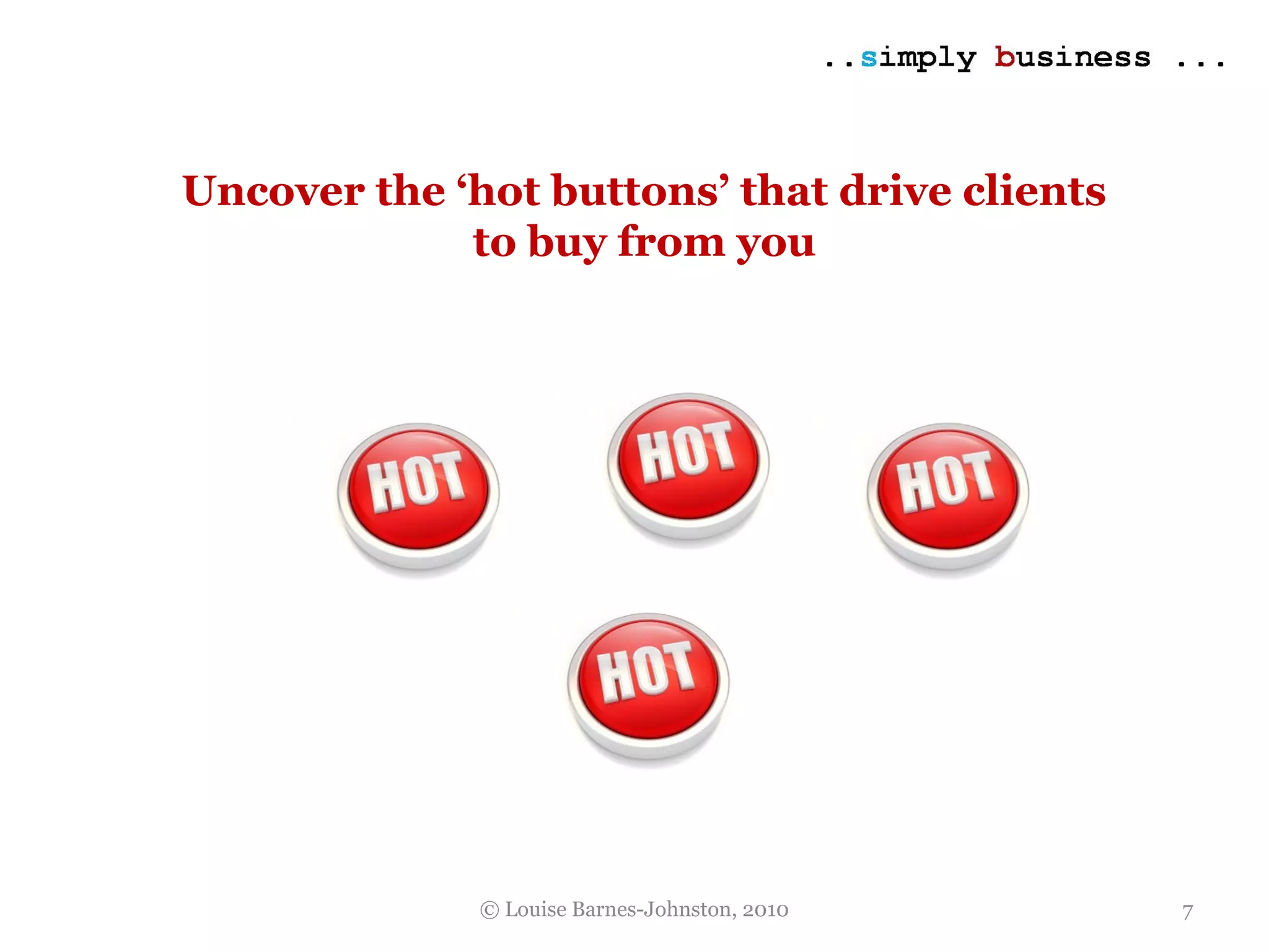 Confident selling module 2 overview | PPT