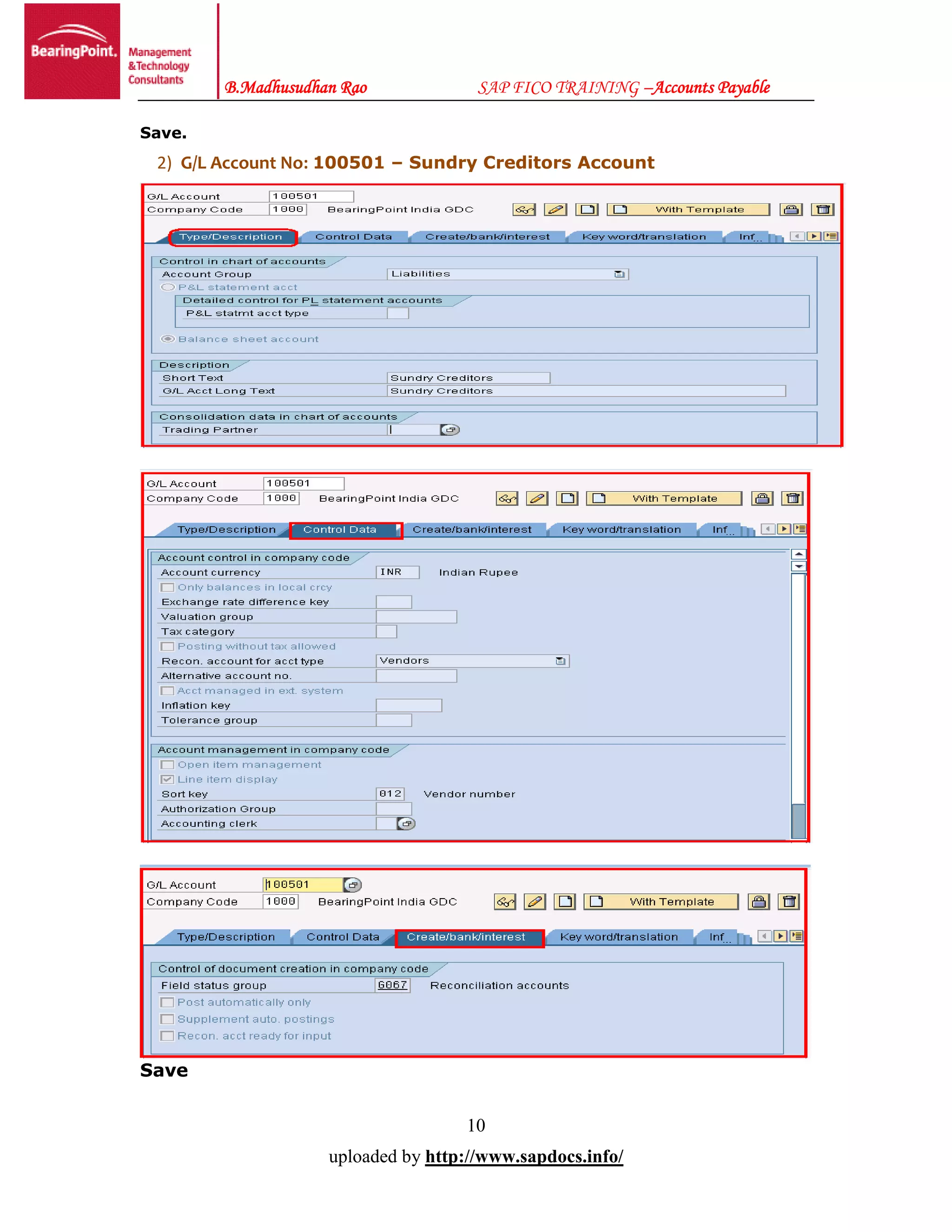 SAP FI AP: Configuration & End User Guide | PDF