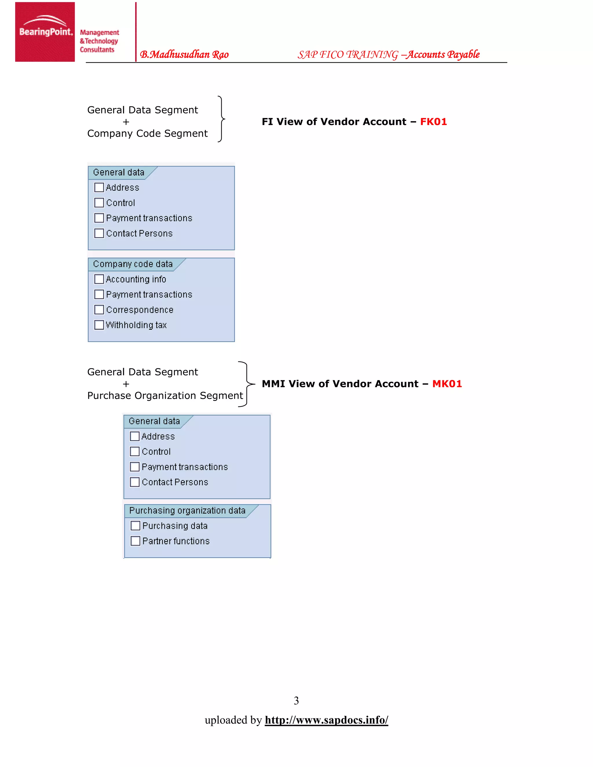 SAP FI AP: Configuration & End User Guide | PDF