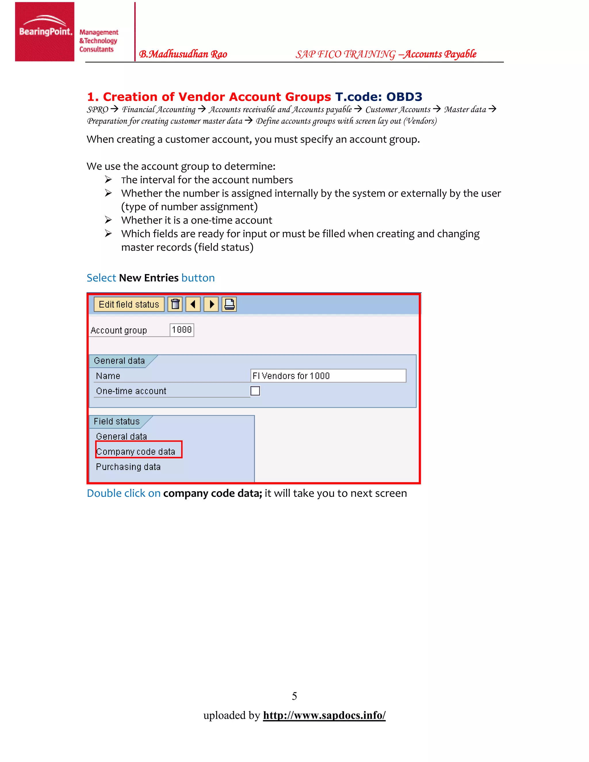 SAP FI AP: Configuration & End User Guide | PDF