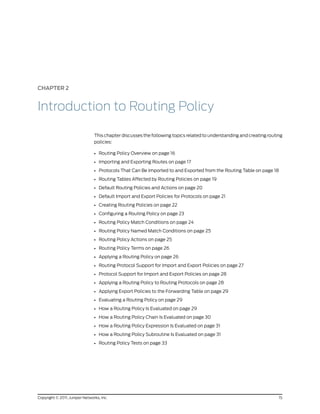 Config guide-routing-policy | PDF