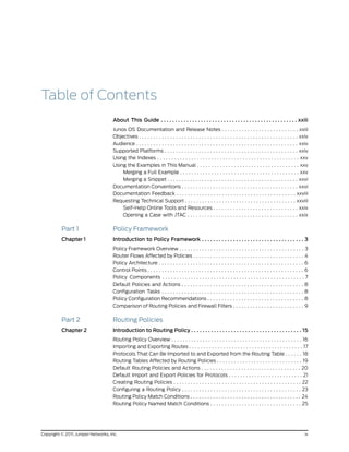 Config guide-routing-policy | PDF