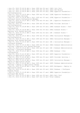 Configtool summary | PPT