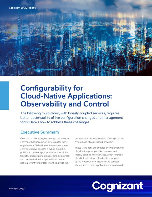 Configurability for Cloud-Native Applications: Observability and ...