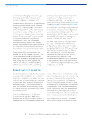 Configurability for Cloud-Native Applications: Observability and Control | PDF | Cloud Computing ...