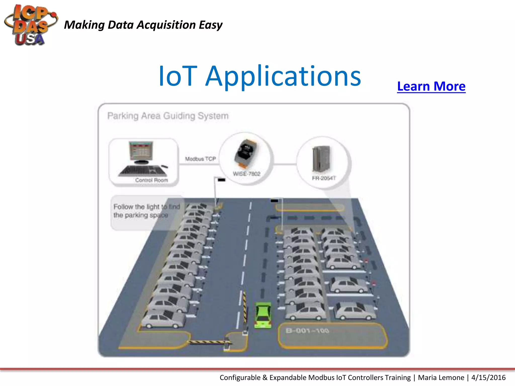 Configurable And Expandable Modbus Iot Internet Of Things Controllers Ppt