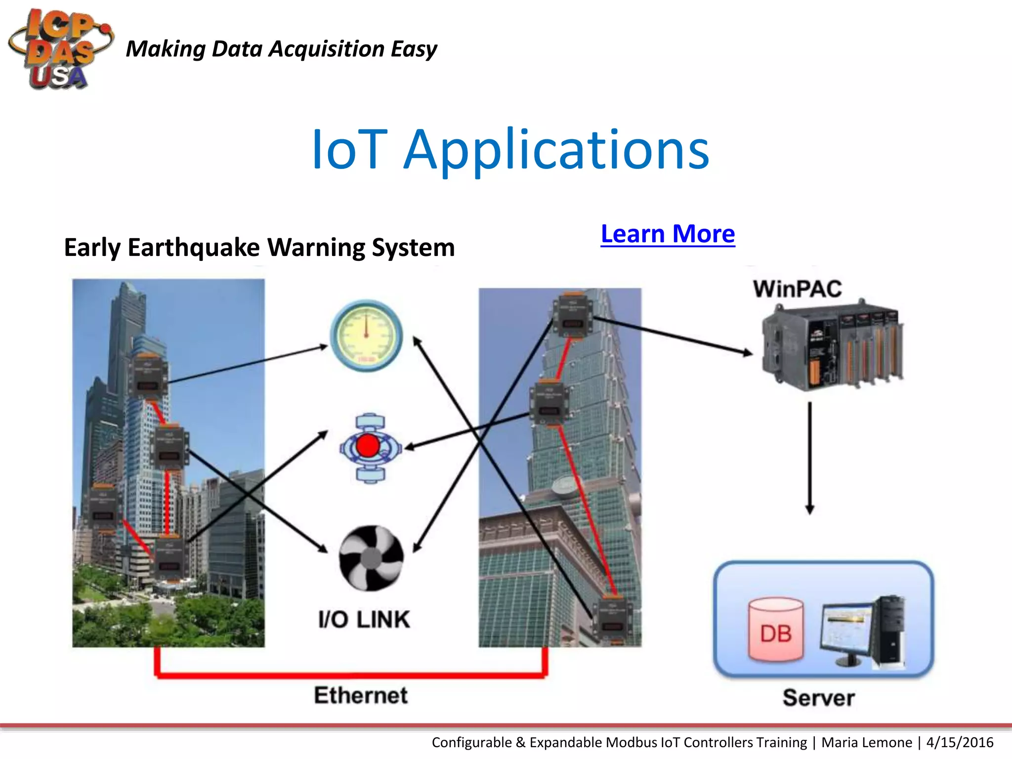 Configurable And Expandable Modbus Iot Internet Of Things Controllers Ppt