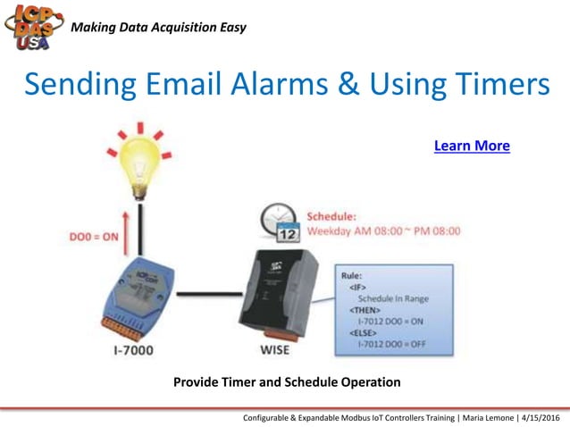 Configurable And Expandable Modbus Iot Internet Of Things Controllers Ppt